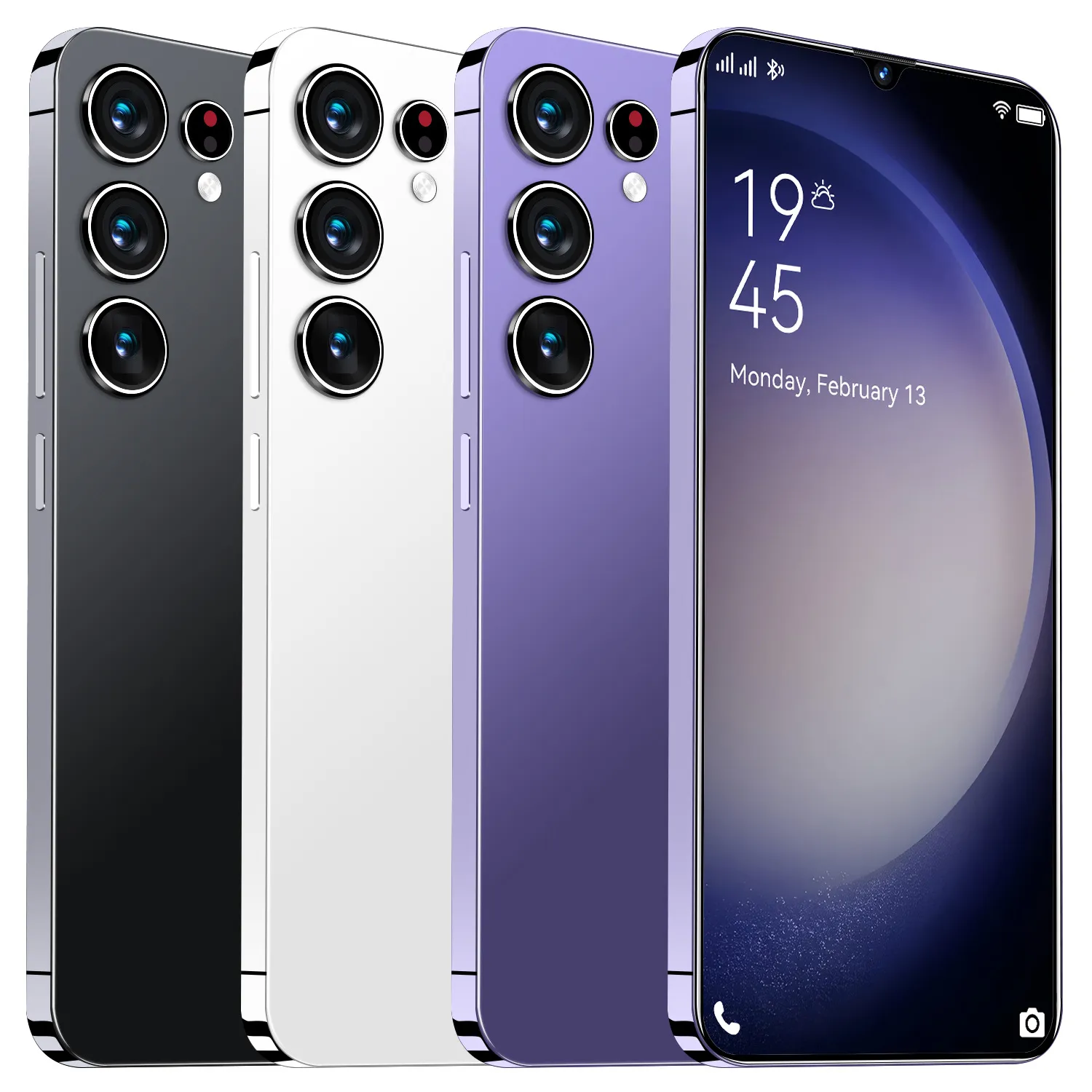 DHgate.com:S23 Ultra Smart True 4GB Phone, 6.6-inch Perforated HD ...