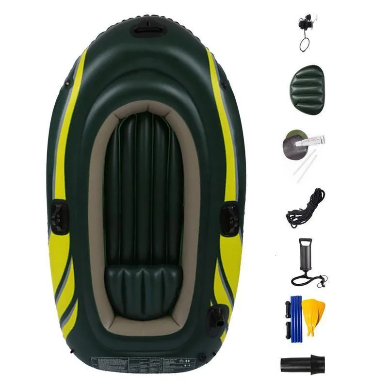 Juguete De Inflado De Aire Kayak Inflable Blow Up Boat Balsa De Pesca ...