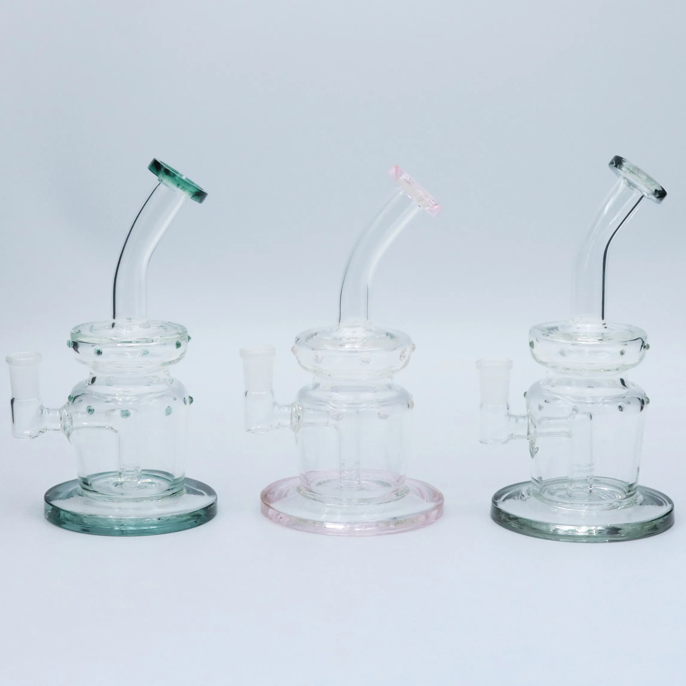 Colorful 9 Inch Glass Bong Rig For Adult Water Pipes For Home With Bowl ...