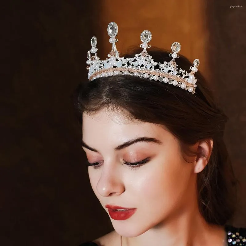 Headpieces Wedding Crown Tiaras And Crowns Hairband Engagement Hair ...