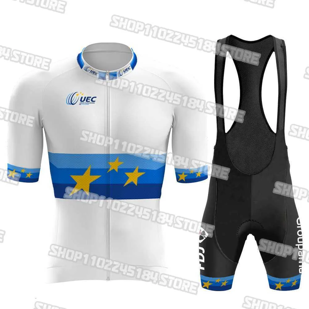 DHgate.com:Cycling Shirts Tops 2023 Groupama European Champion Jersey ...