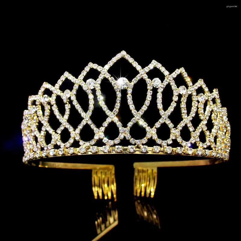 Bridal Crown Tiara - European & US Wedding Headpiece, Queen Princess ...