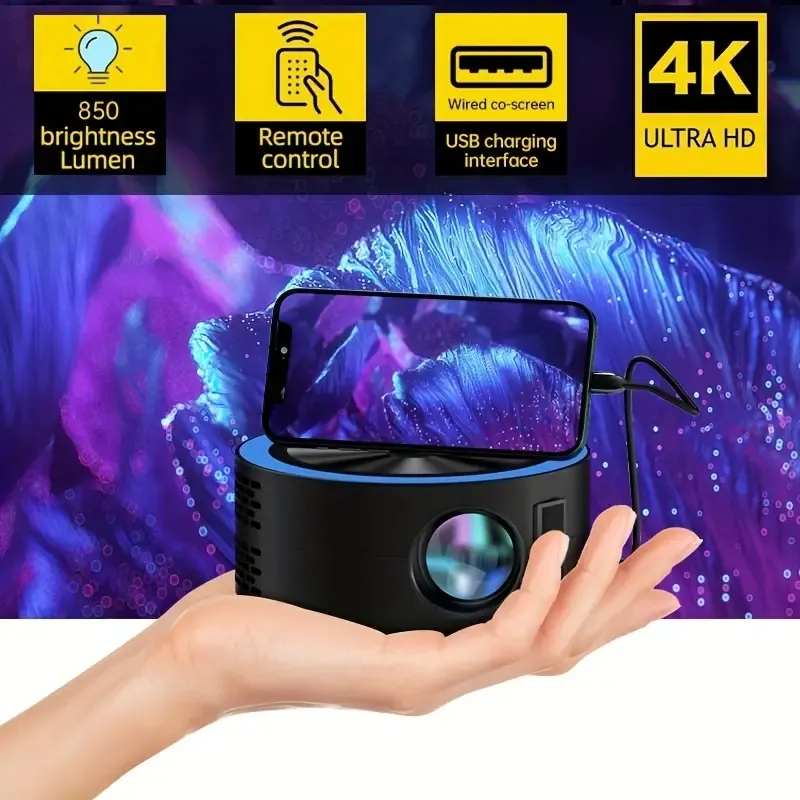 DHgate.com:Mini Portable Projector S1 | Pocket-Sized Big Screen for ...