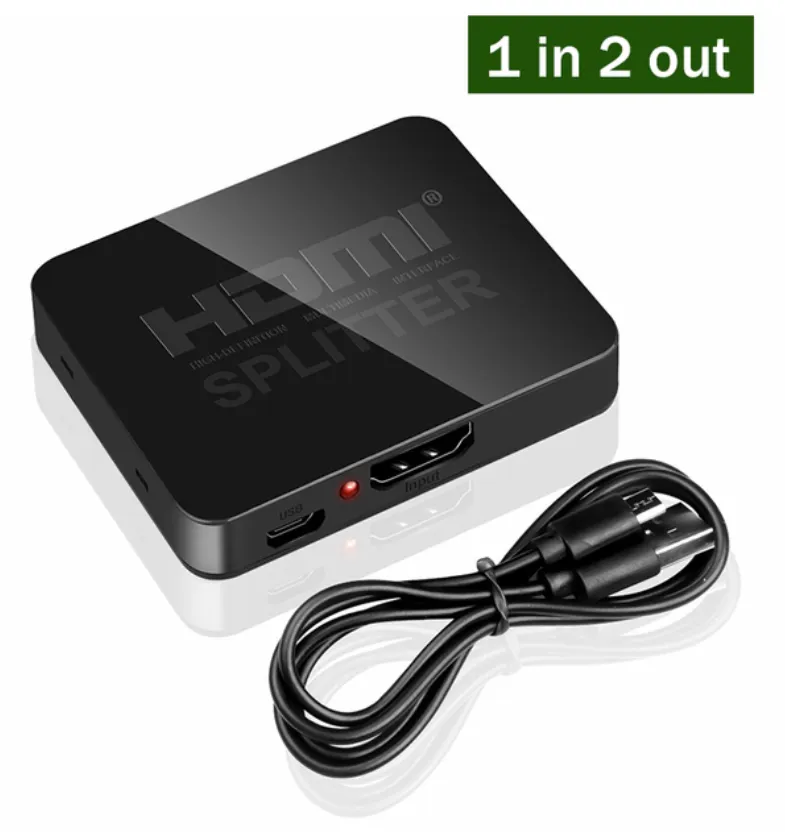 2 In 1 Hdmi Switch Bi Directional Splitter For Tv Box Hdmi 4k Switcher 1x2 2x1 Tv Adapter From