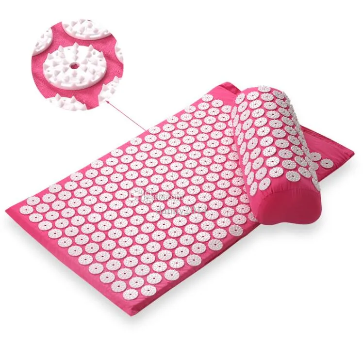 DHgate.com:Acupressure Massage Mat and Pillow Set with Spike Relaxation ...