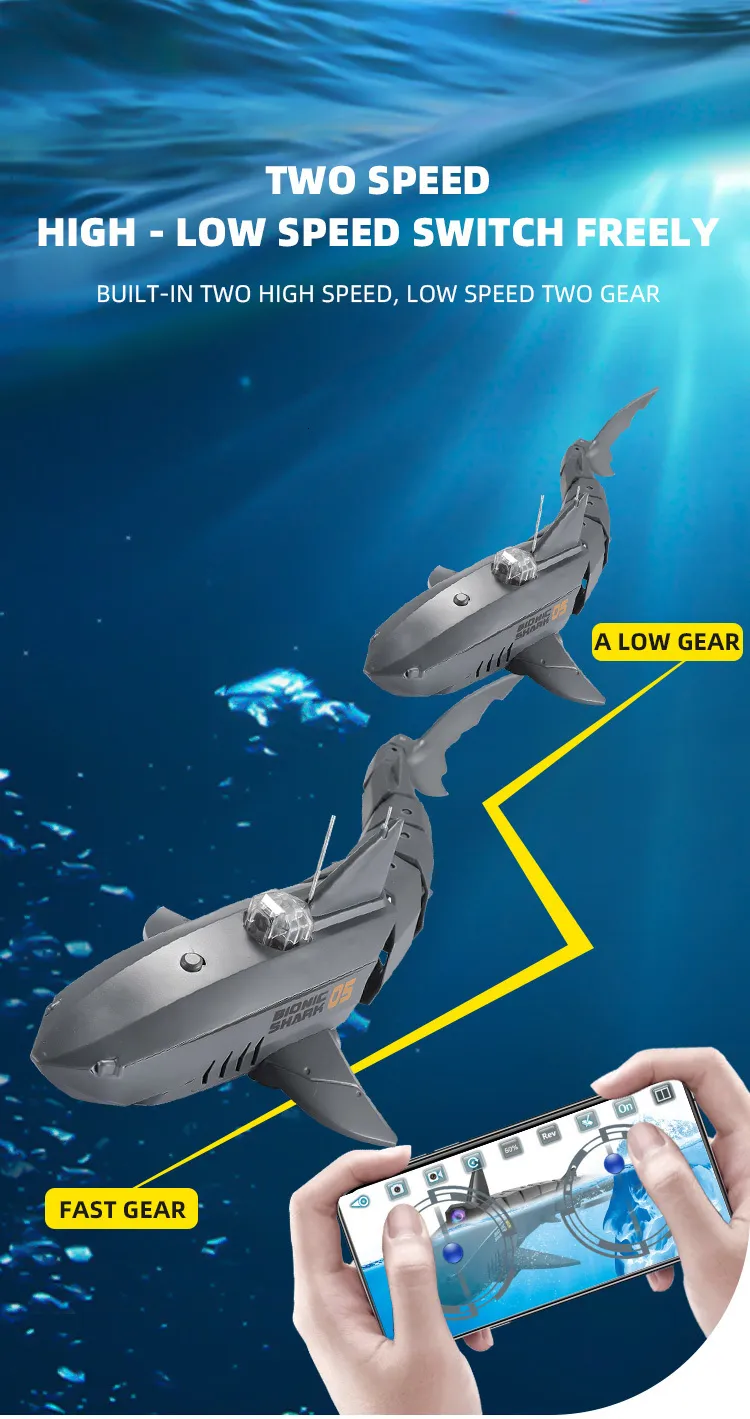 Remote Controlled Submarine With Camera: Underwater Exploration Toy ...