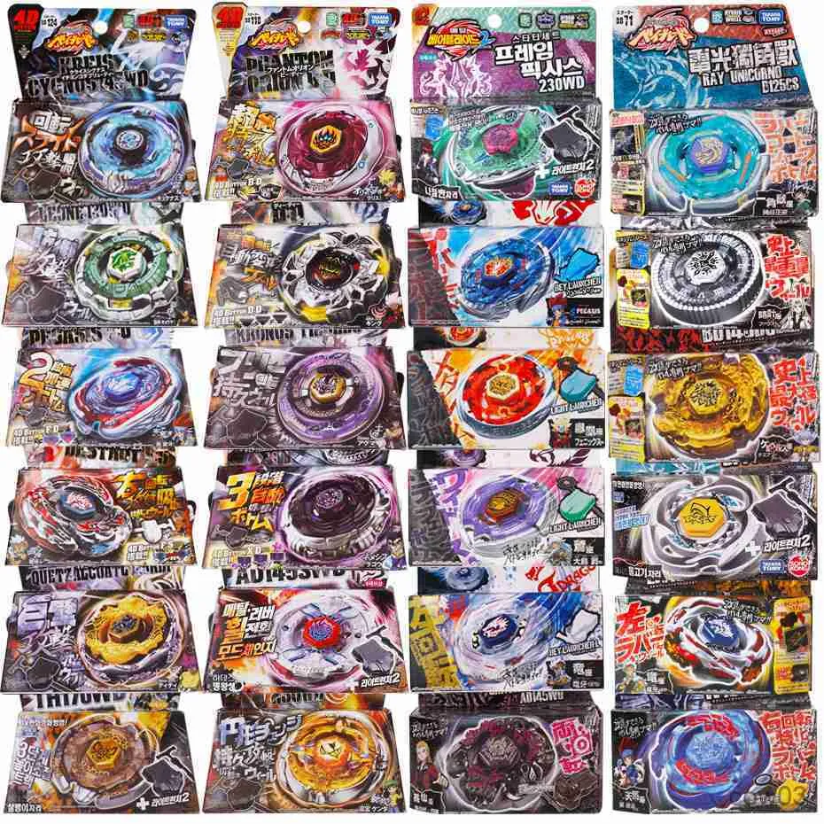 Original 4D Beyblades With Launcher Metal Fusion BB59, BB69, BB29 ...