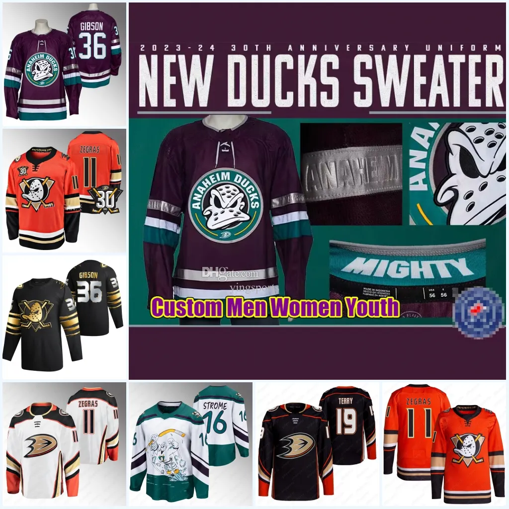 Leo Carlsson Anaheim New Uniform for 30th Anniversary#11 Trevor Zegras ...