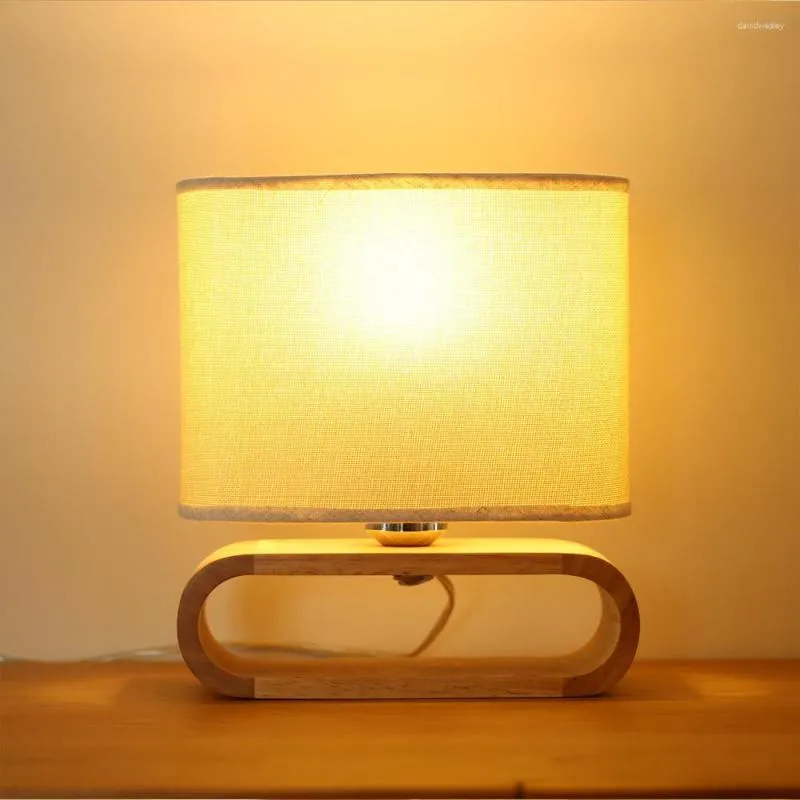 DHgate.com:Table Lamps Creativity Nordic Wooden LED Lamp E27 Holder 85 ...