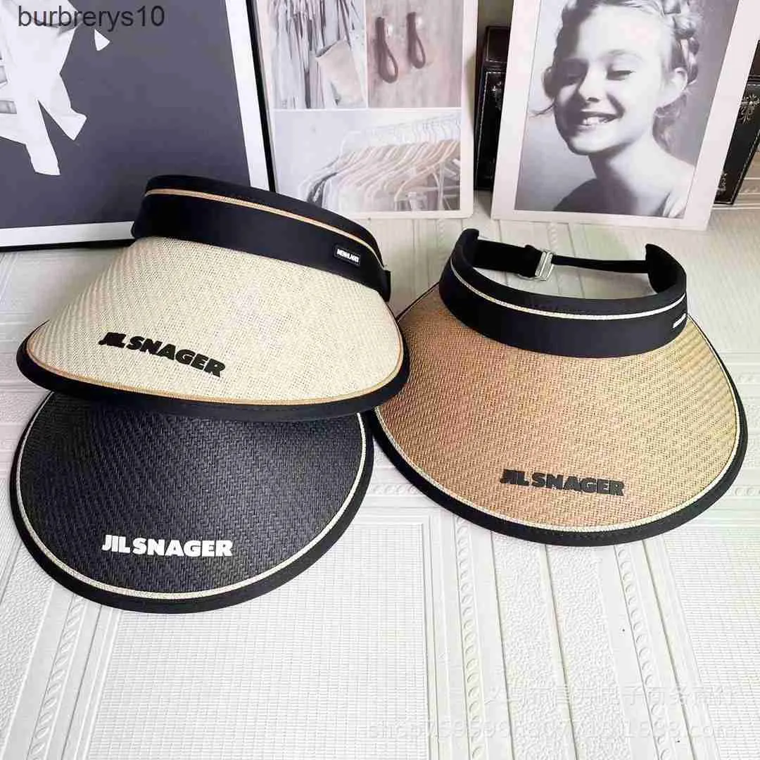 Women's Japanese And Korean Tidal Straw Visor Hat Womens Sunshade ...