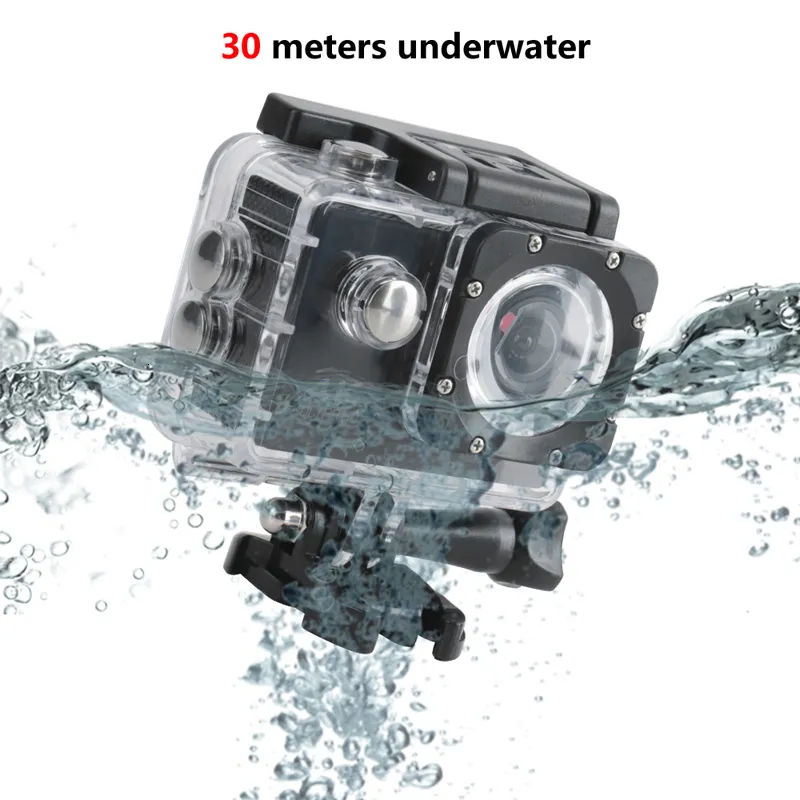 4K Action Camera - Ultra HD Waterproof Sports Cam, 1080P WiFi, 2.0 ...