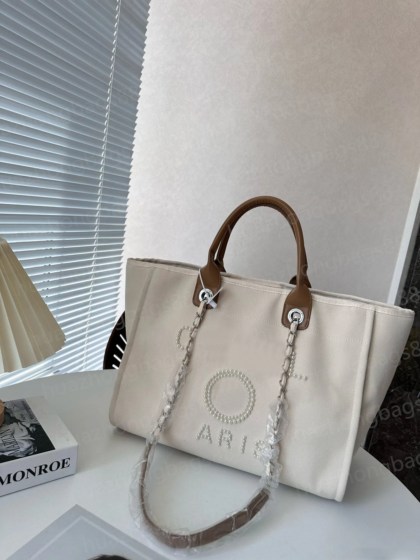 DHgate.com:Womens Designer Handbags, Knitted Tote Bags with Chain ...