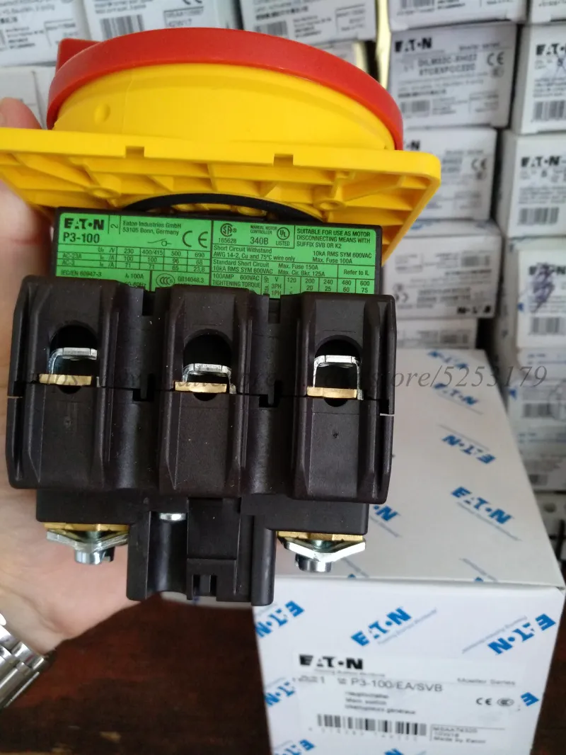 New Original 100A Rotary Disconnect Switch - Heavy Duty Power Switch ...