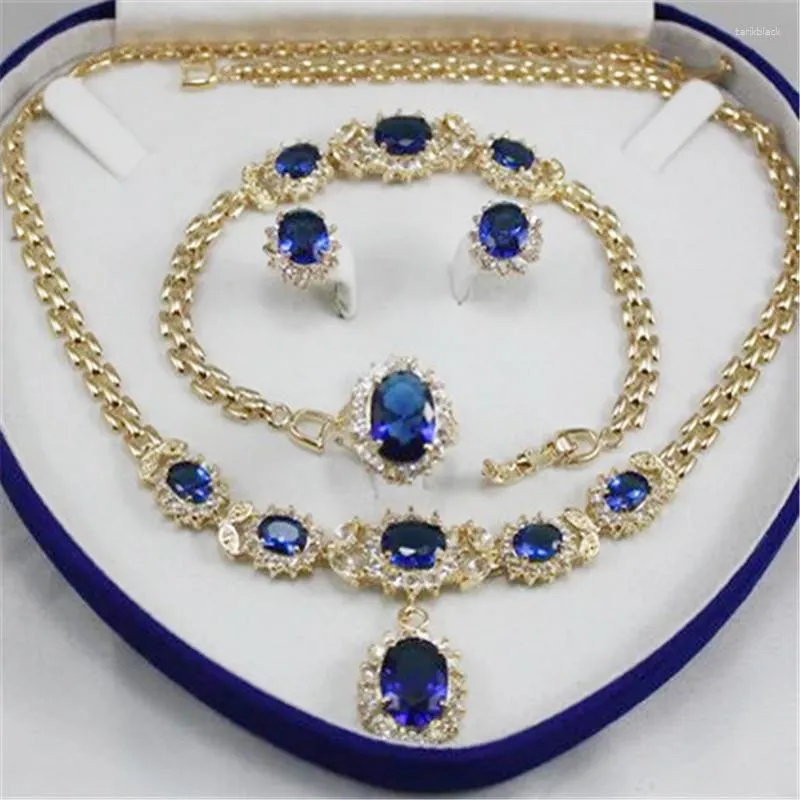 DHgate.com:Vintage 4pc Jewelry Set with Natural Oval Stone - Necklace ...