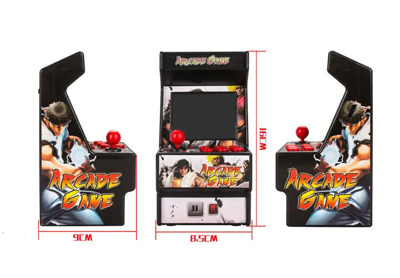 Retro Handheld Game Console Mini Arcade Console With 2.8 Inch Screen ...