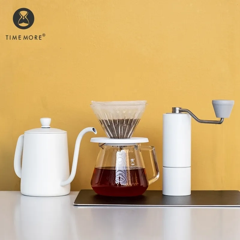 Chestnut C2 Manual Coffee Maker Set: Drip Filter, Po Cup, Jars ...