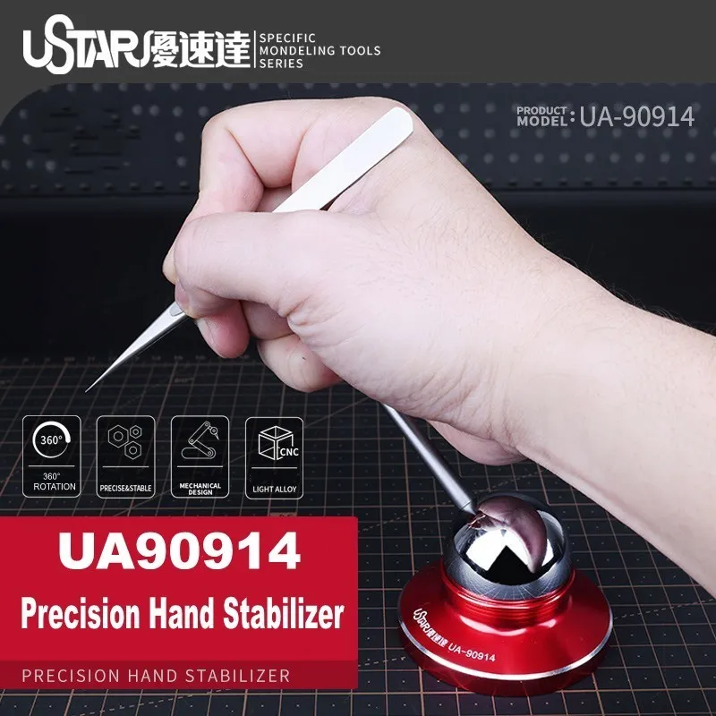 DHgate.com:Ustar UA90914 Precision Hand Stabilizer Tweezers Set for ...