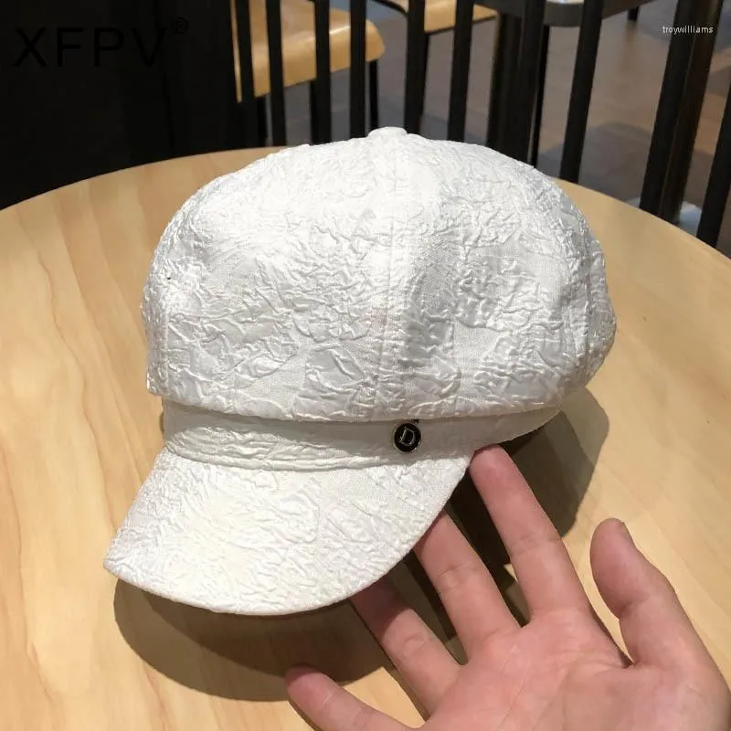 DHgate.com:Korean Silk Pleated Beret Hat for Women, Casual Lace ...