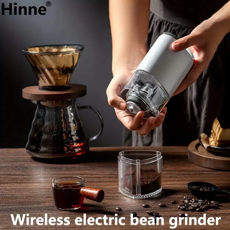 Portable USB Wireless Hand Grinder Coffee Grinder Detachable Small ...