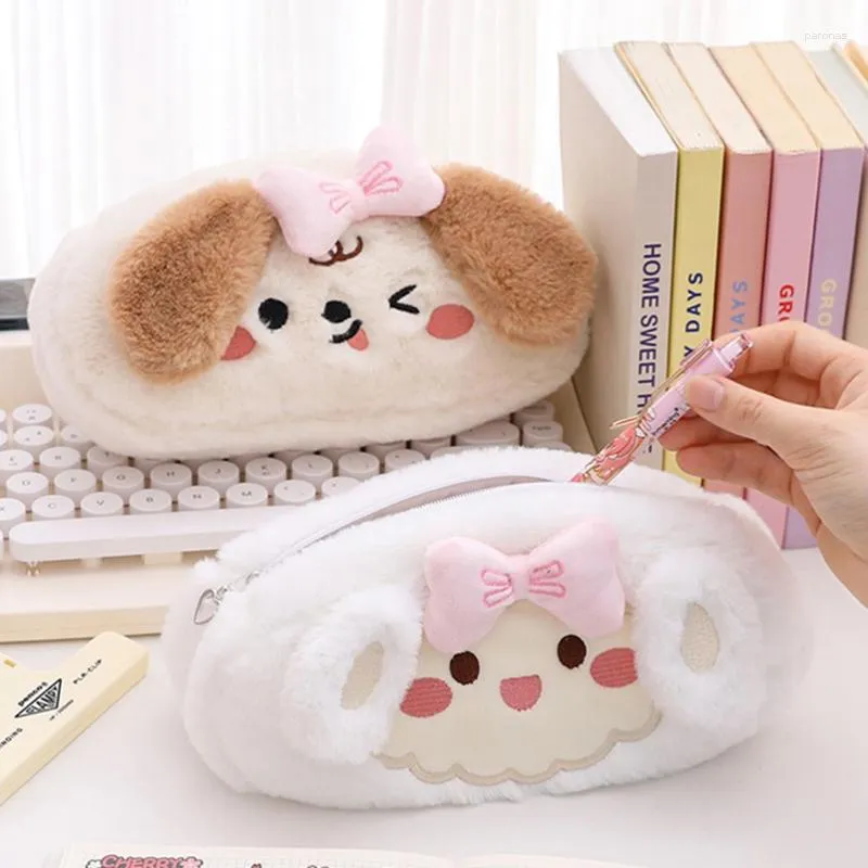 Wholesale Kawaii Plush Plush Pencil Case Soft, Cute, And Ideal For ...