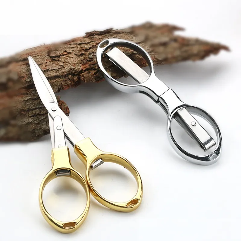 Multifunctional Folding Scissors - Stainless Steel, Portable Travel ...
