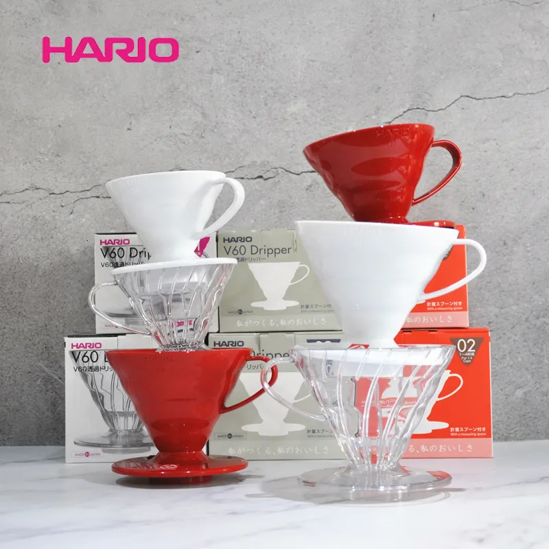 Pour Over Coffee Set - Japanese Style Drip Brewer, V60 Resin Filter Cup ...