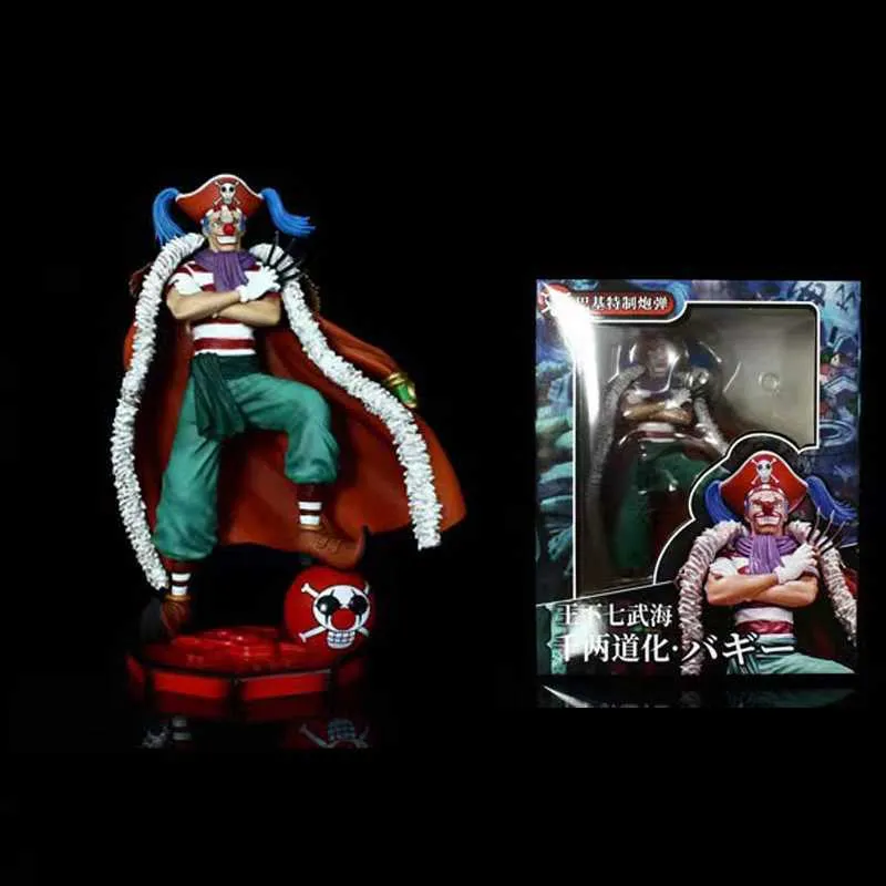 One Piece Stampede Buggy Figure 28CM PVC Collectible Model Toy For Kids ...