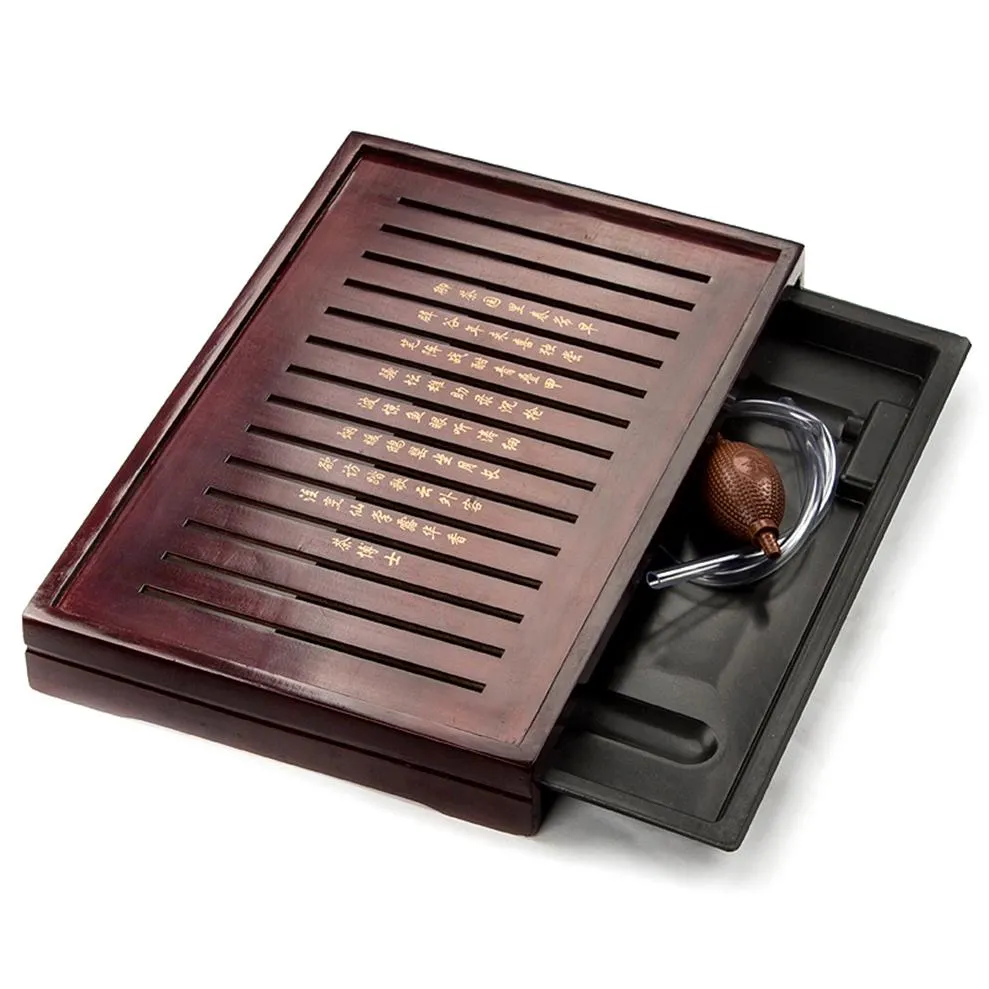 DHgate.com:Chinese Wooden Tea Tray Set with Craftsmanship Kung Fu Tools ...