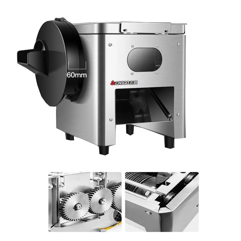 DHgate.com:LINBOSS Electric Meat Slicer | Automatic Thickness Control ...