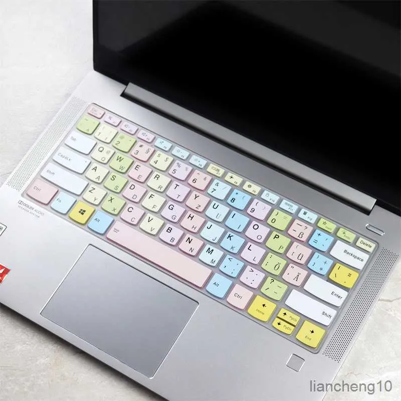 Laptop Keyboard Cover Dual Language Silicone Skin For Enhanced Typing ...