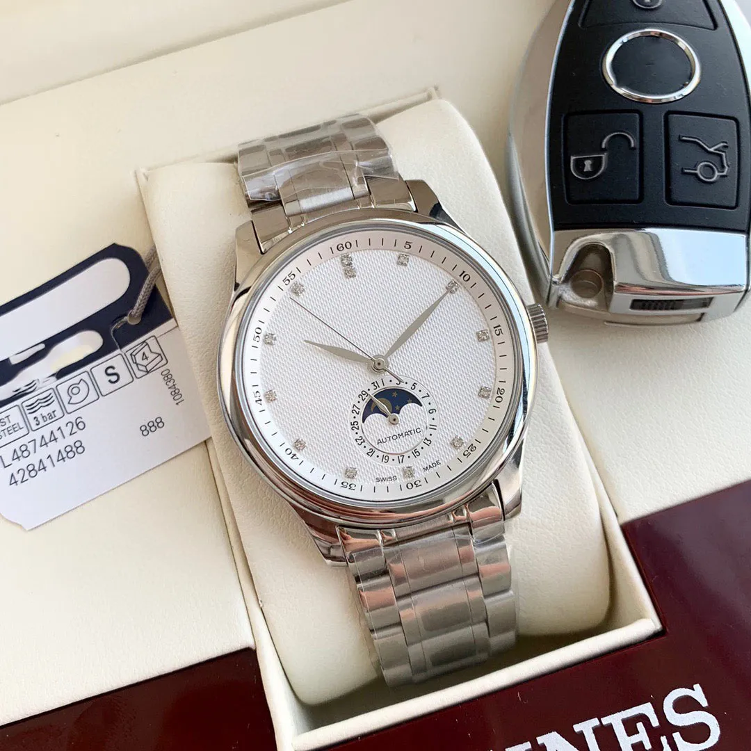 Lunar Phase Watch For Men Multifunctional Automatic With Waterproof ...