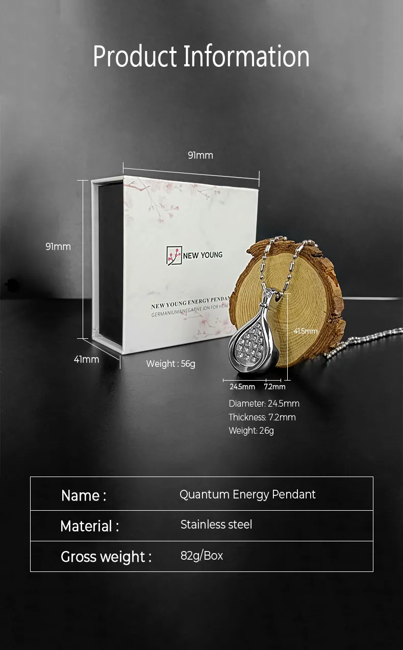 DHgate.com:Quantum Scalar Energy Alloy Metal Pendant Necklace for Women ...
