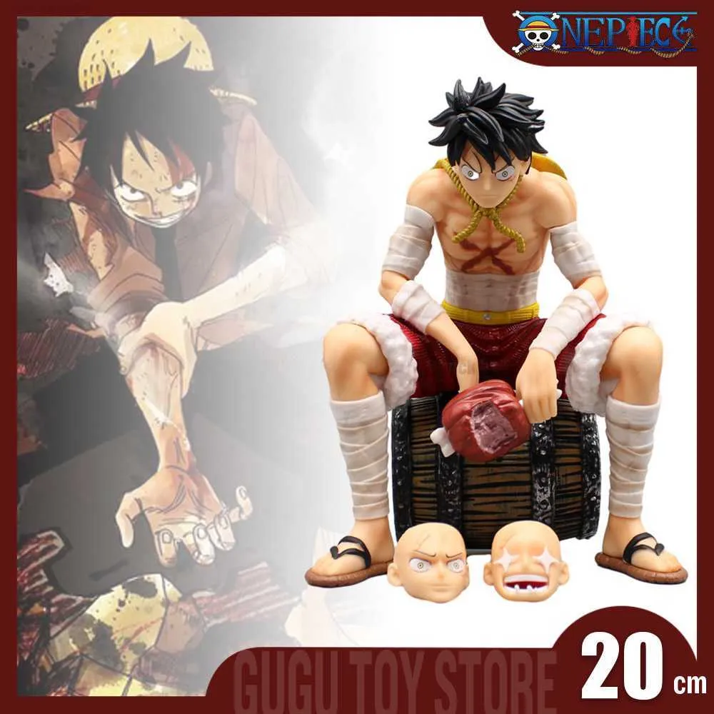 One Piece One Piece Anime Figure Set Monkey D Luffy, Star Eyes Luffy ...