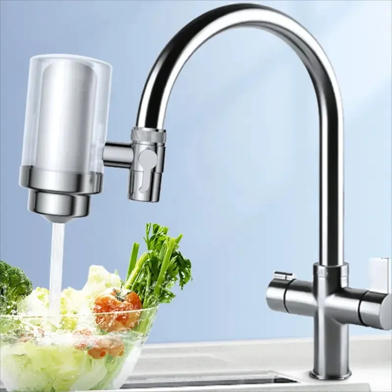 Stainless Steel Faucet Water Filter - Washable Prefilter for Home ...
