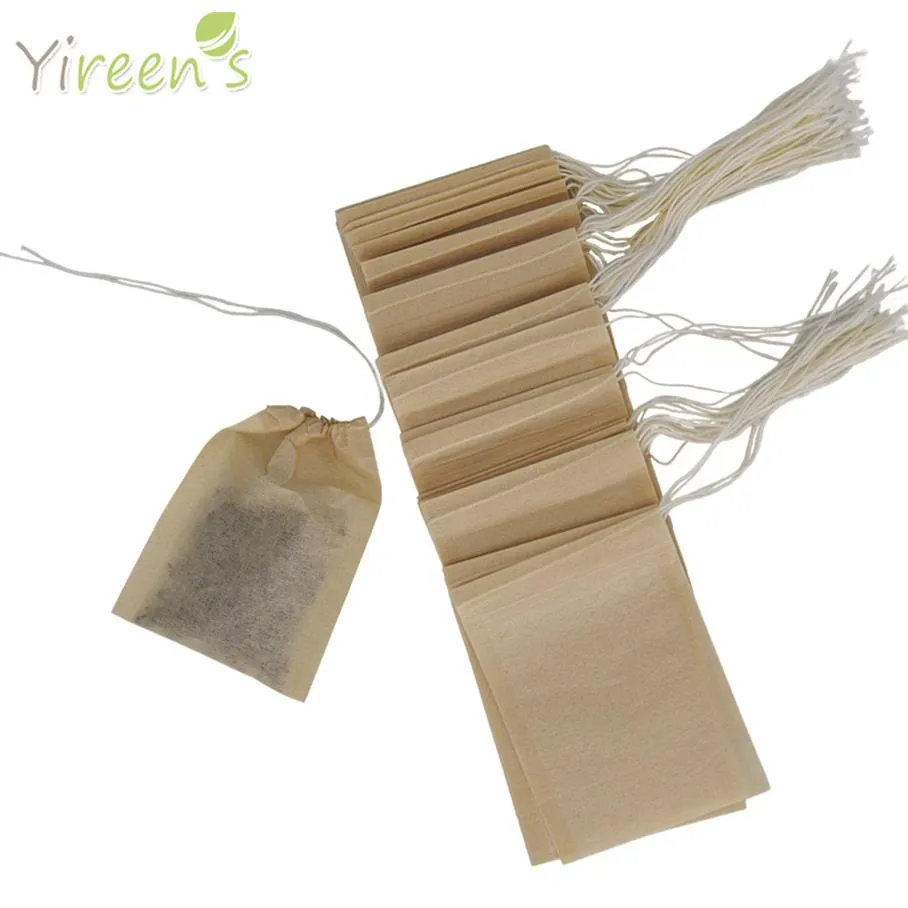 DHgate.com:1000pcs Empty Herbal Tea Filter Bags with Strings, 60x80mm ...