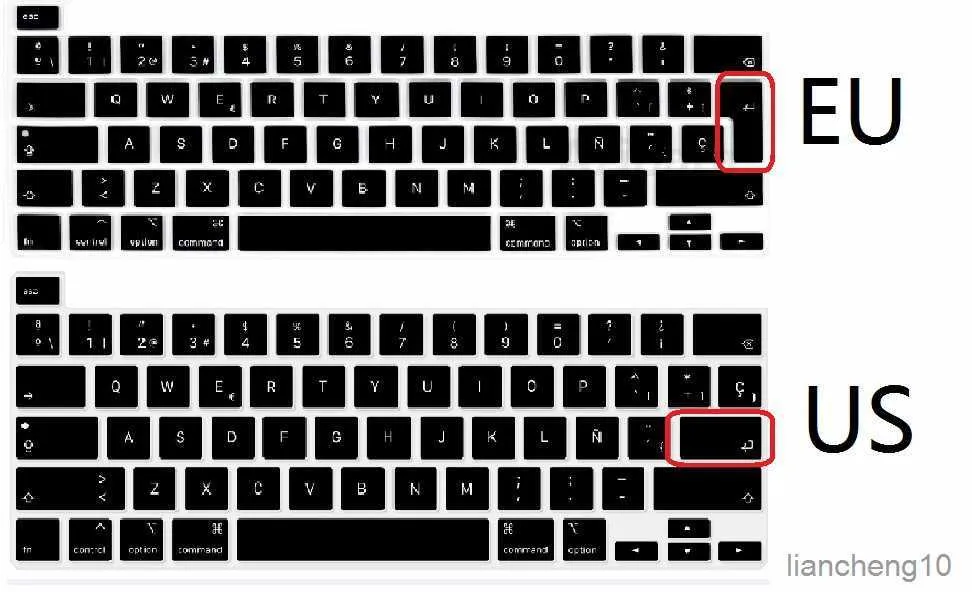 Pro 13 Keyboard Cover - Spanish/US Layout, Soft Silicone Skin, M1 Chip ...