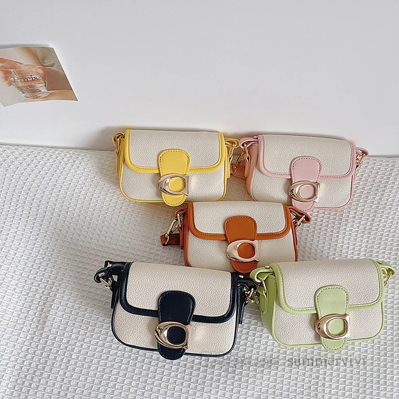 DHgate.com:Kids Patchwork PU Leather Crossbody Bag: Stylish Mini Purse ...