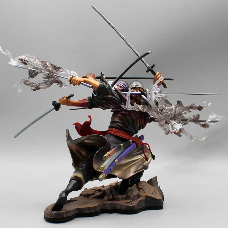 One Piece Zoro Figure - Wano Country Nine Swords Style - Premium Anime ...