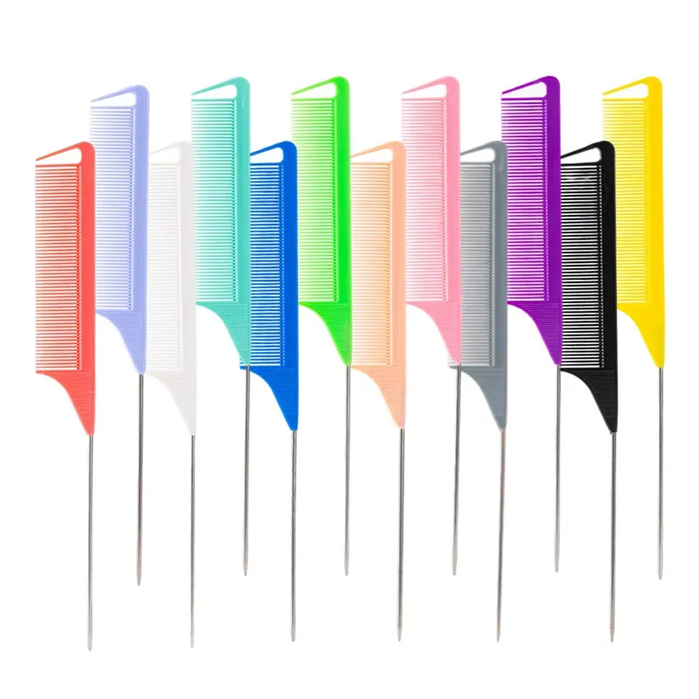 DHgate.com:Professional Anti-static Hair Dye Brush Comb, Steel Needle ...