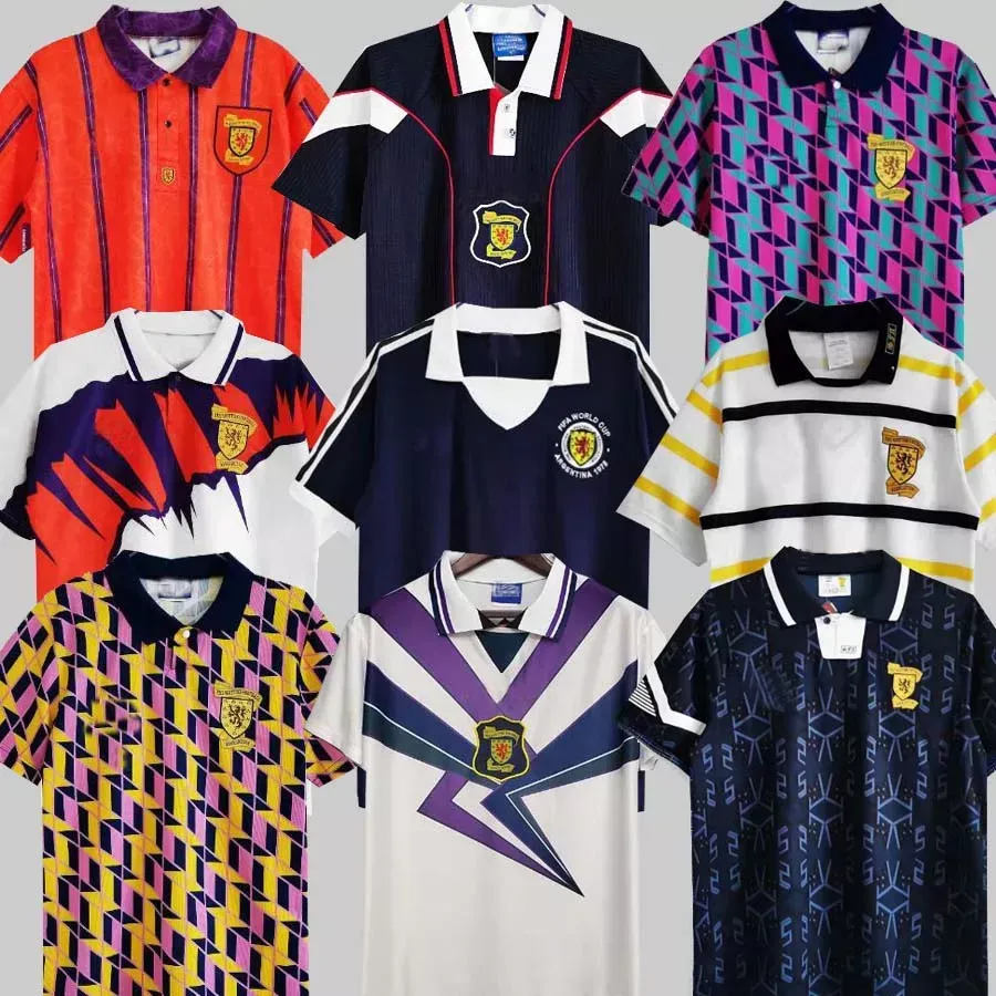Vintage Scottish Scotland Soccer Jersey Featuring McCOIST, GALLACHER ...