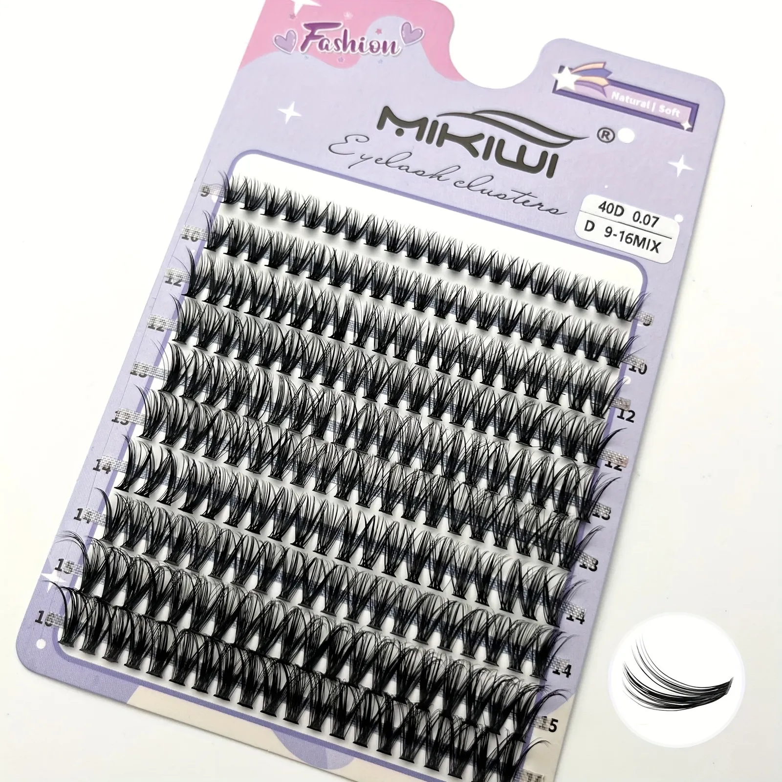 DHgate.com:Mikiwi 200Pcs 40D 916mm Mix D Curl Individual False ...