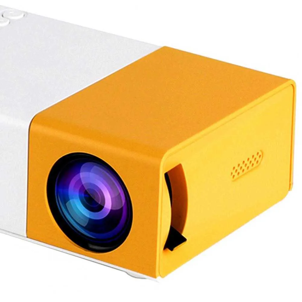 YG300 Pro LED Yaufey Mini Projector 480x272 Pixels, Supports 1080P HDMI ...