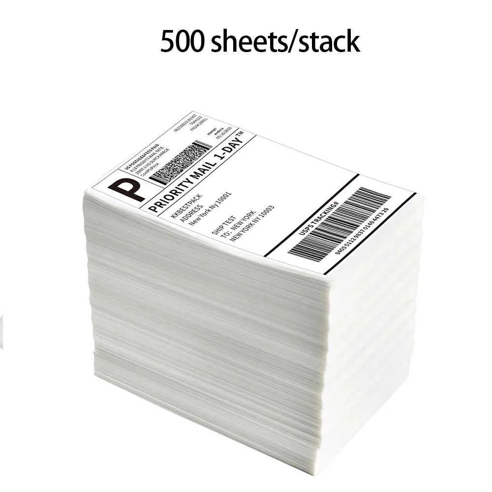 4x6 Inch Thermal Shipping Labels For DHL UPS FedEx, 100x150mm Self ...