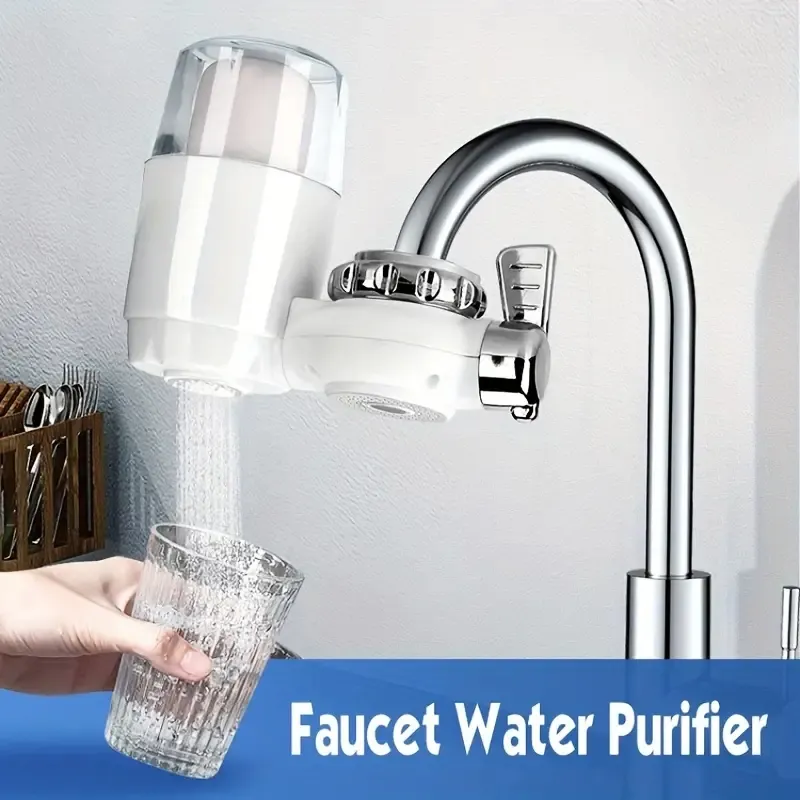 5-Layer Faucet Water Filter, Ceramic Filter Core, Reusable Faucet Water ...