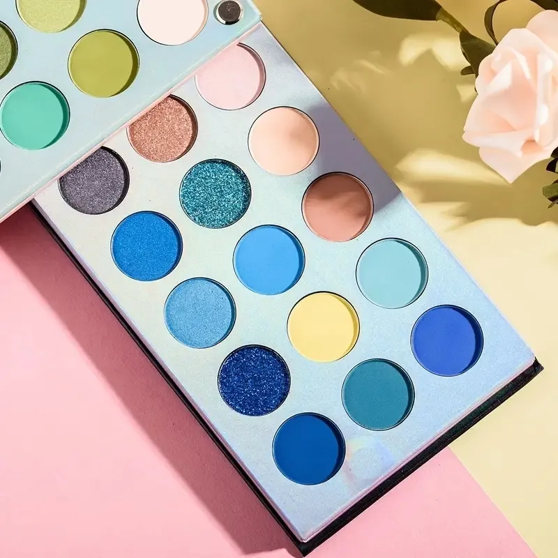 Eye Shadow Palette, Matte Shimmer Waterproof Longlasting Eye Shadow ...