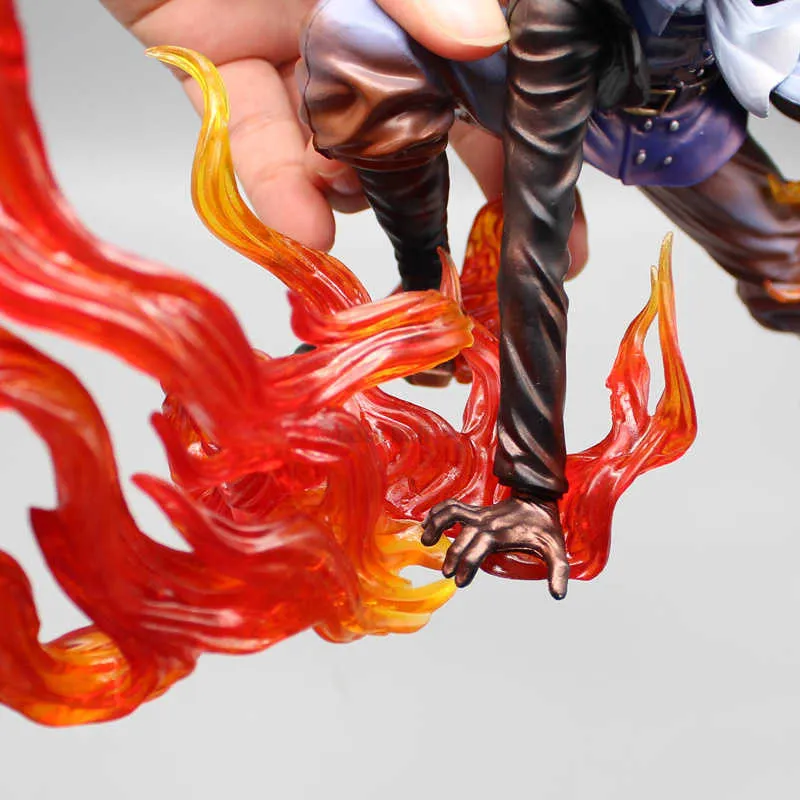 Anime Figurines: Dynamic Fire Fist Character, PVC Action Model For ...