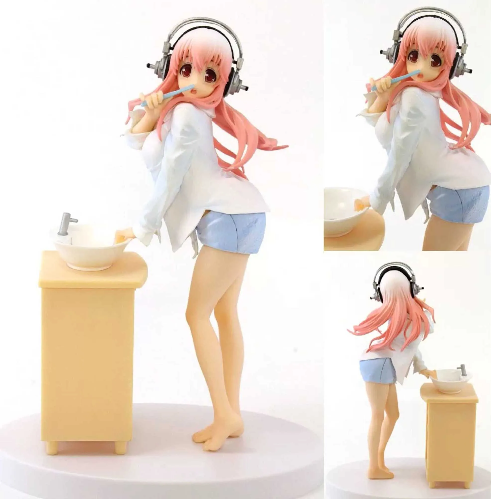 Original Anime Figure Super Sonico Japanese Manga Collectible Action ...