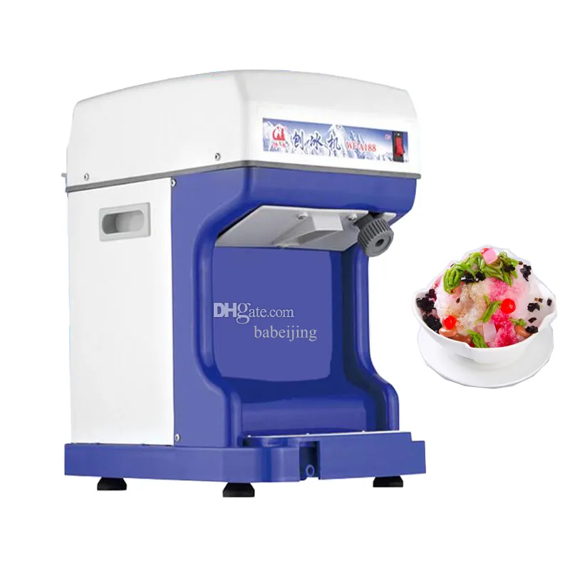 Commercial Electric Ice Crusher Shaved Ice And Snow Cone Machine For ...