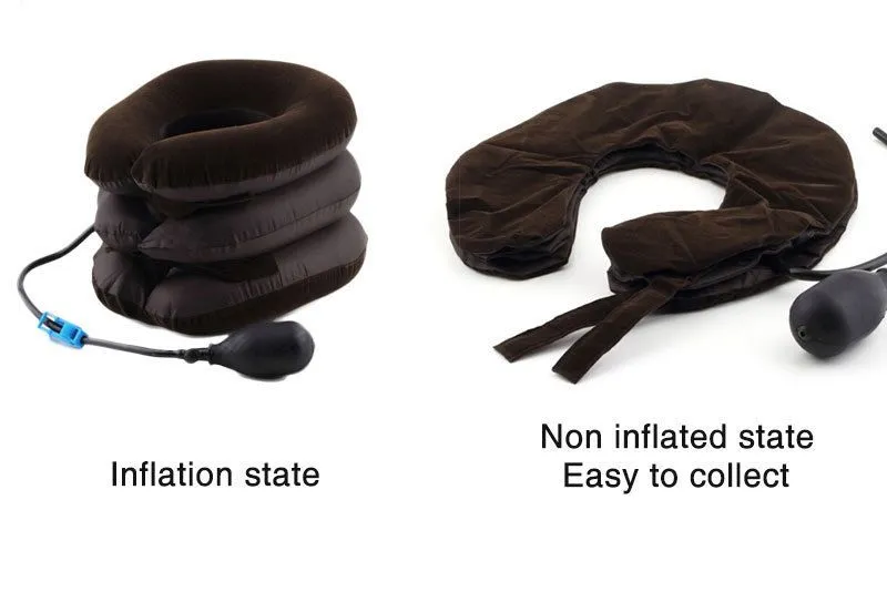 Neck Fitness Equipment Inflatable Cervical Traction Device Portable ...