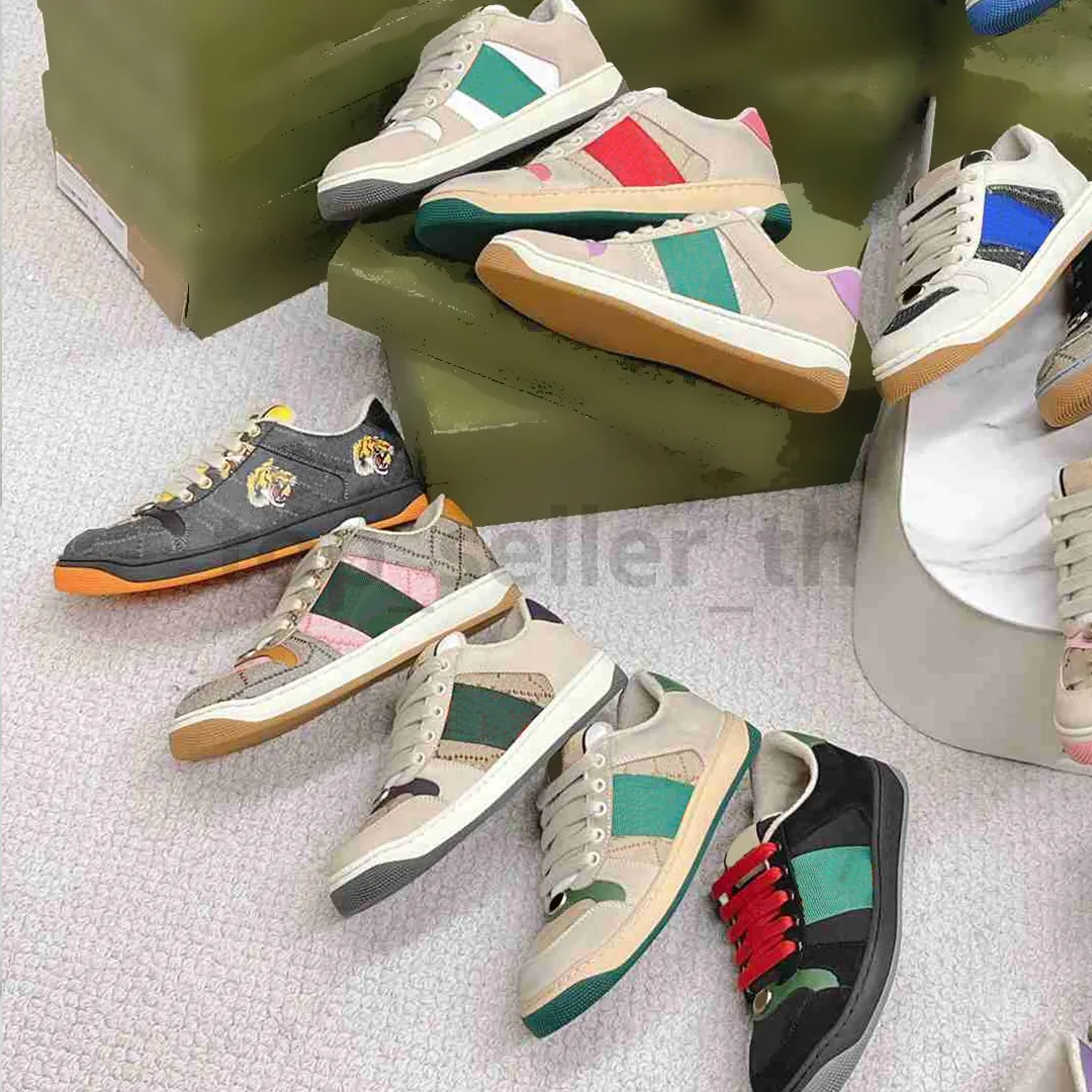 Screener Sneaker Designer Shoes Printing Sneakers Web Strap Trainers ...